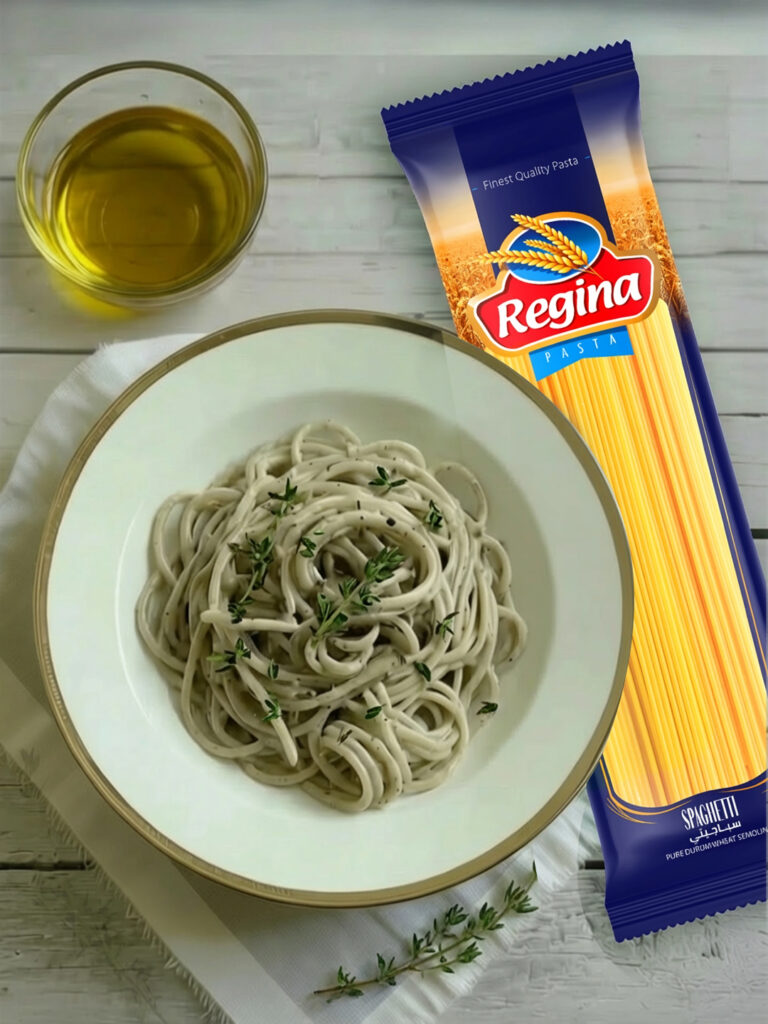 Labneh Pasta with Zaatar Oil – Pasta Regina